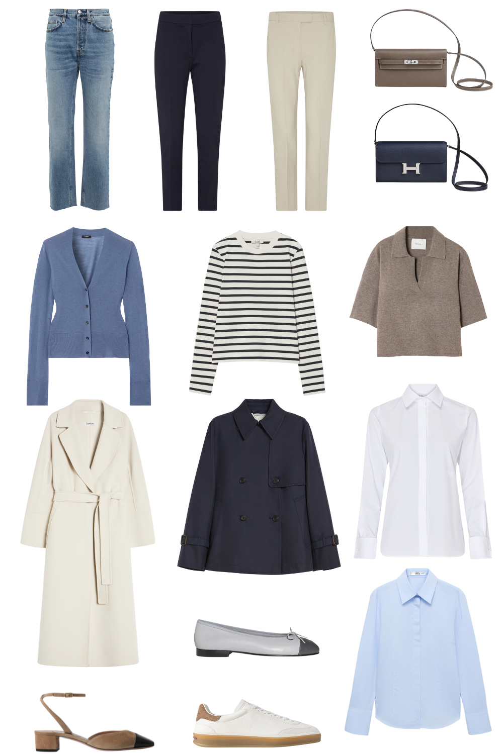 Smart Casual Spring Capsule Wardrobe - Steffy's Style